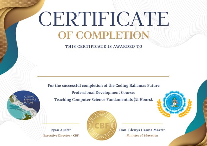 Bahamian Teacher Coding Training