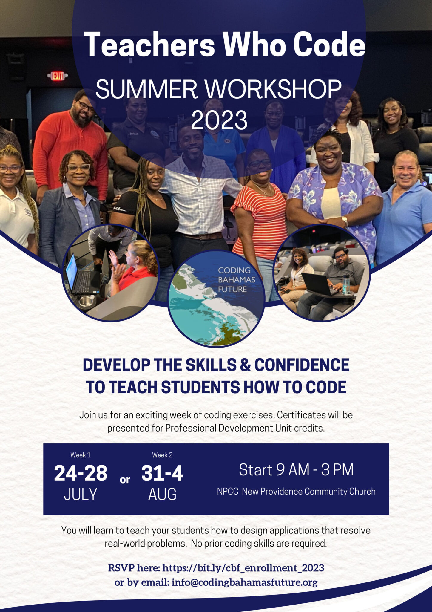 Bahamian Teacher Coding Training